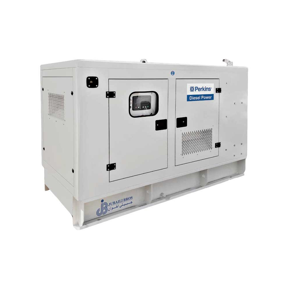 Perkins : Groupe électrogène 30 Kva Silencieux a Puissance Diesel - Blanc